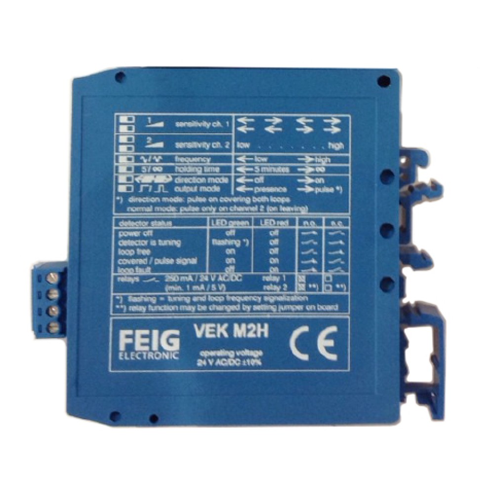 Magnetic AutoControl Dual Channel Loop Detector (24V) - MID2E-800 FEIG ...