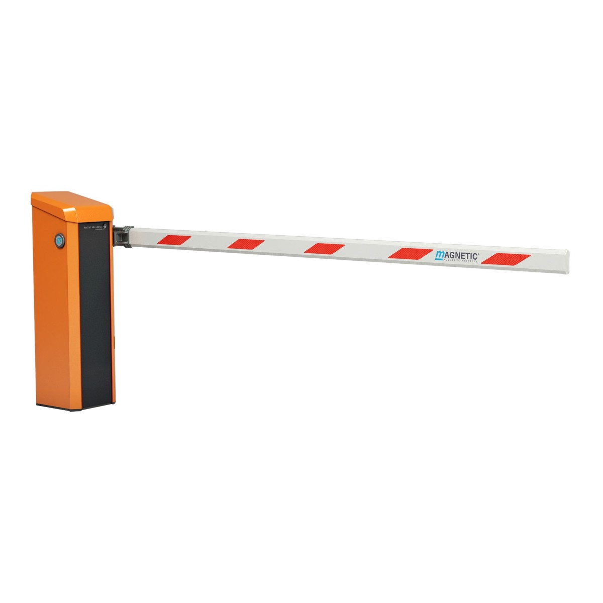 Magnetic AutoControl 12' Standard Straight MicroBoom Barrier Arm with ...