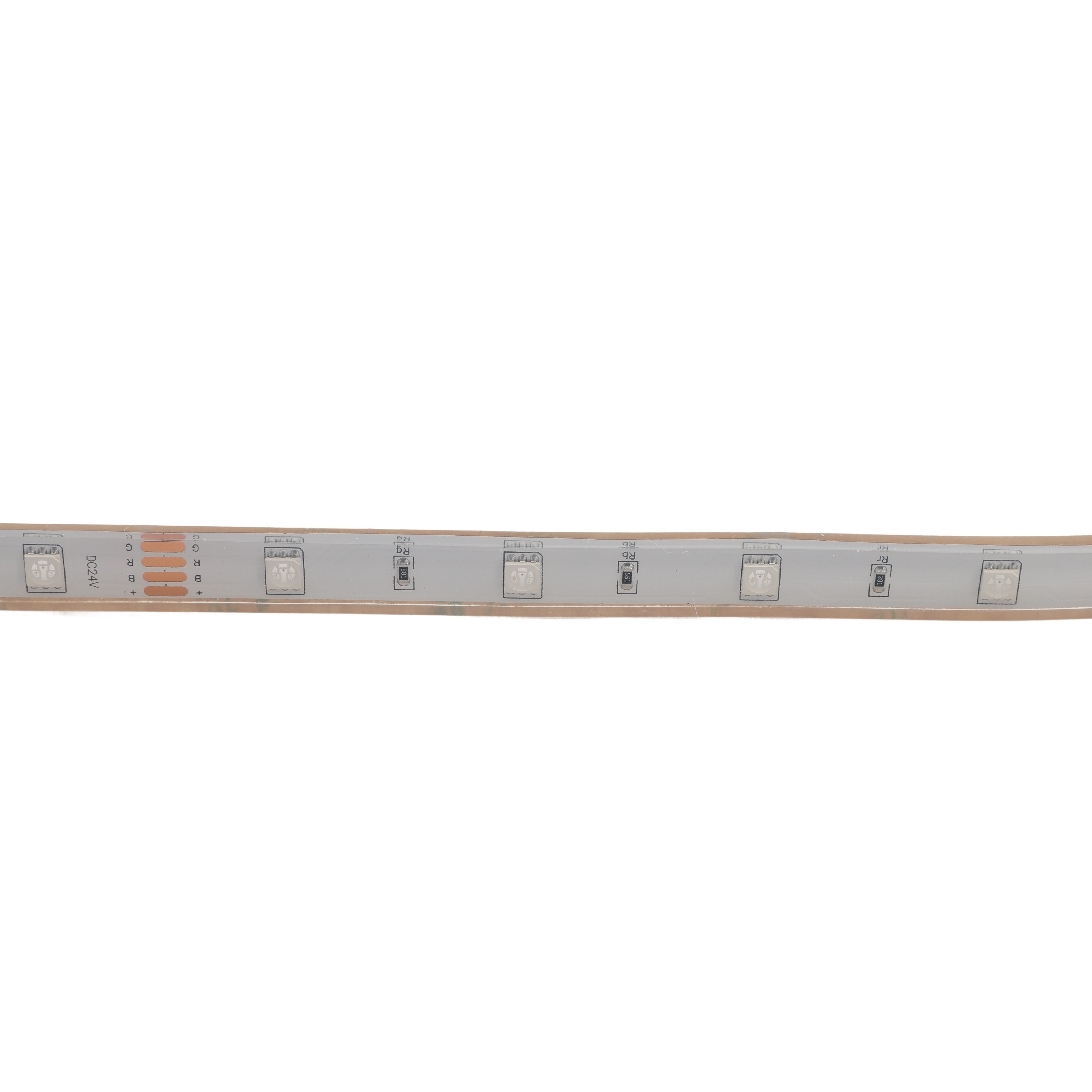 Pre-Cut Spare Led Strip for 12 Foot Magnetic Microboom Barrier Arm ...