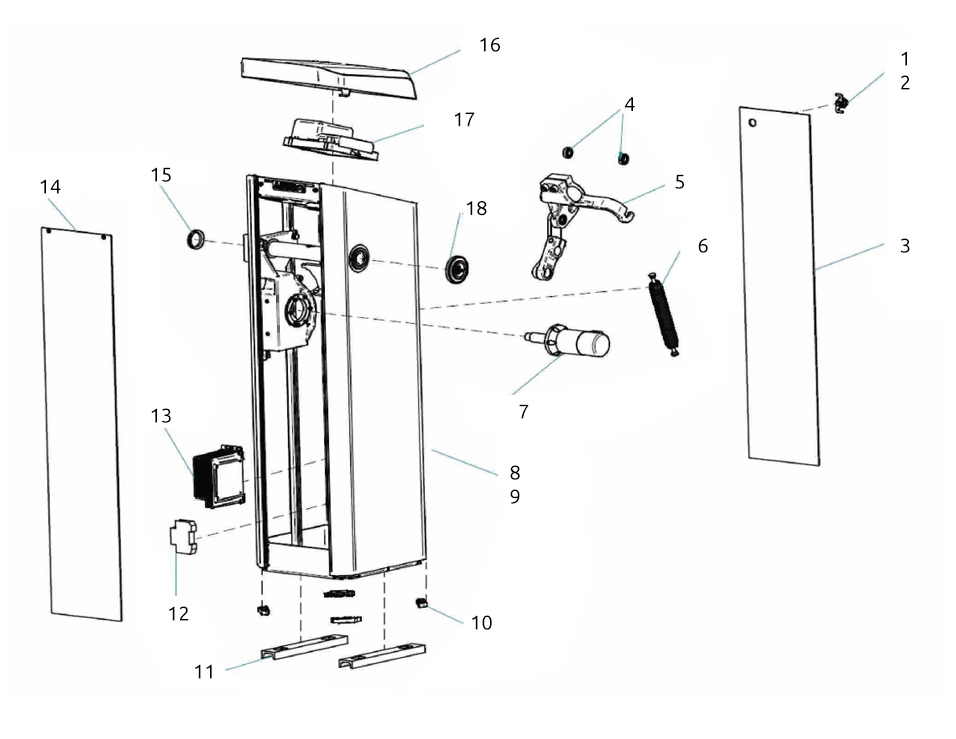 Toll Pro Operator Replacement Parts - Replacement Parts Finder - Parts ...